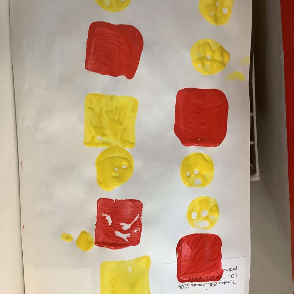 Parsloes Primary School | Year 1 – Art – Repeated Patterns