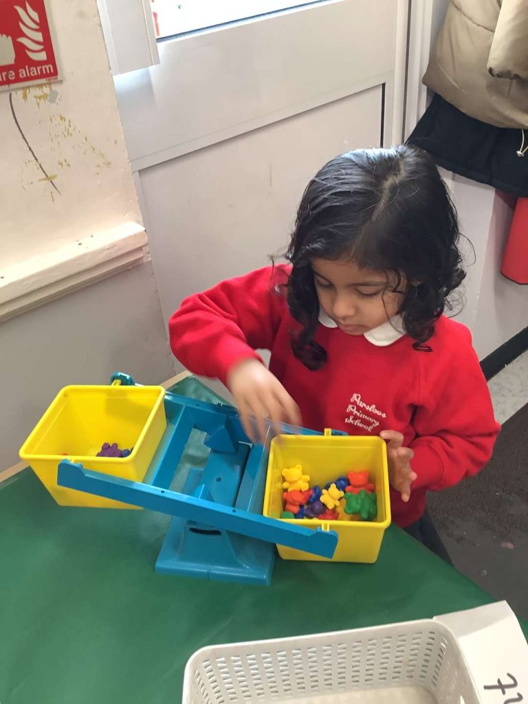 Parsloes Primary School | Nursery- Maths- Weighing