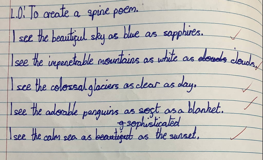 Parsloes Primary School | Year 6 – English – Poetry