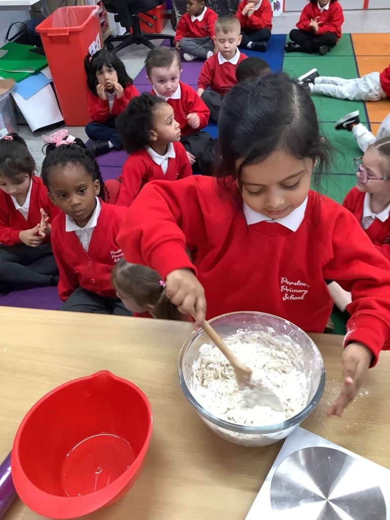 Parsloes Primary School | Nursery- Understanding the World- Baking Bread